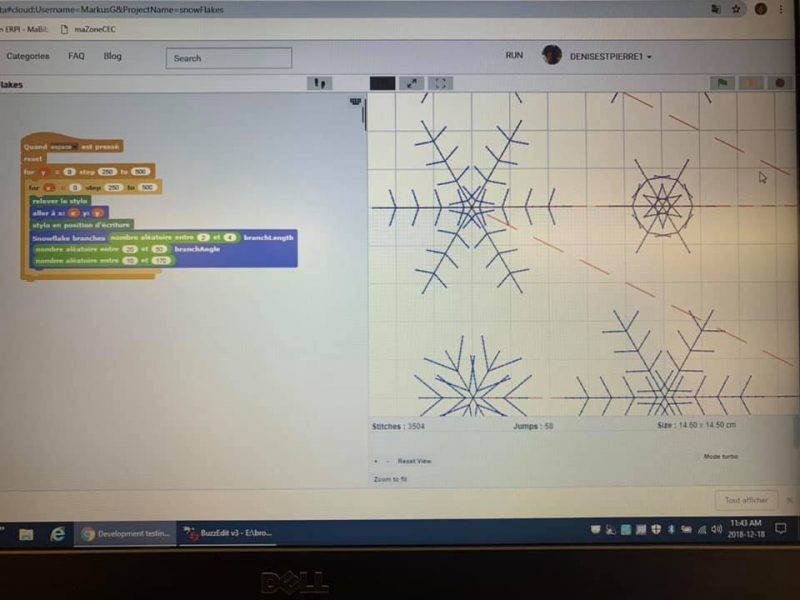Broderie avec l’application Turtlestitch (code) – KRËOLAB