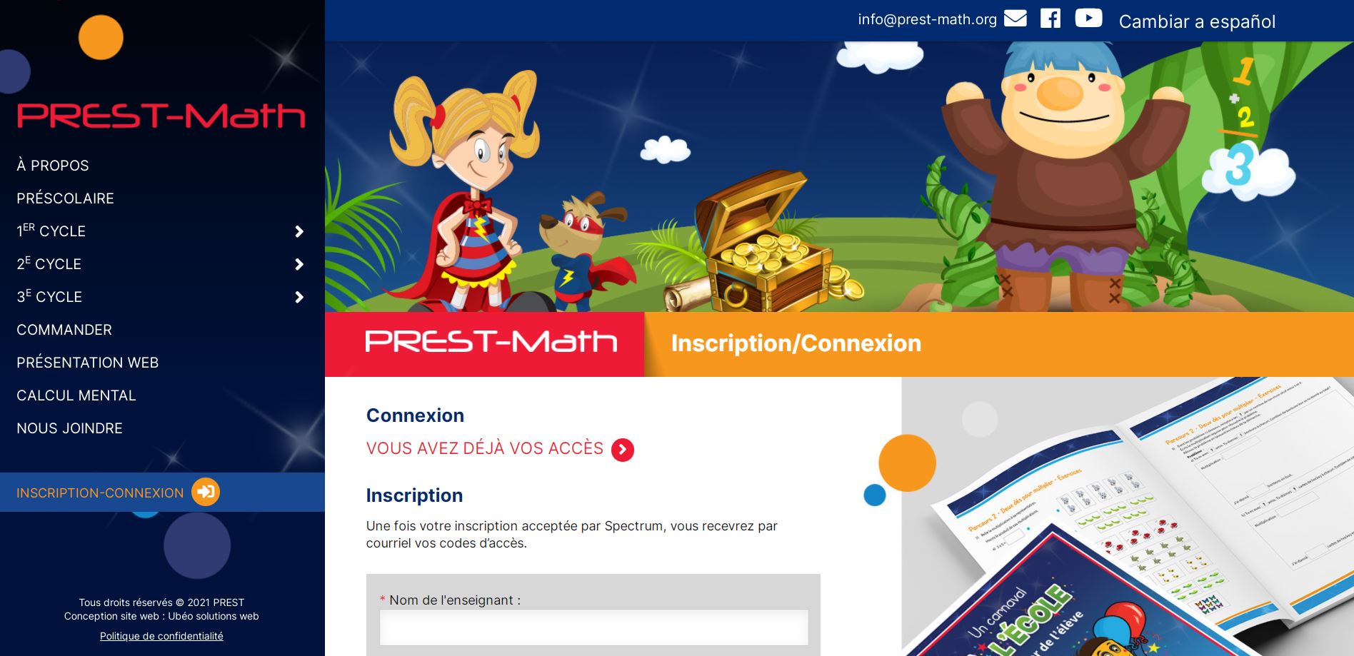 PREST – Les mathématiques au primaire